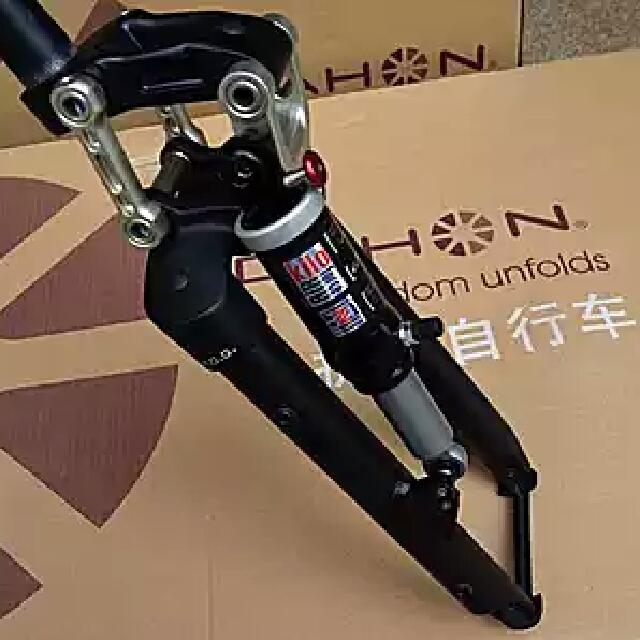 (不是單車！）DAHON 原裝FAA075前叉 JPEX前叉 德國German A Kilo 2.0頂級氣壓減震 20吋 德國進口 flik ...