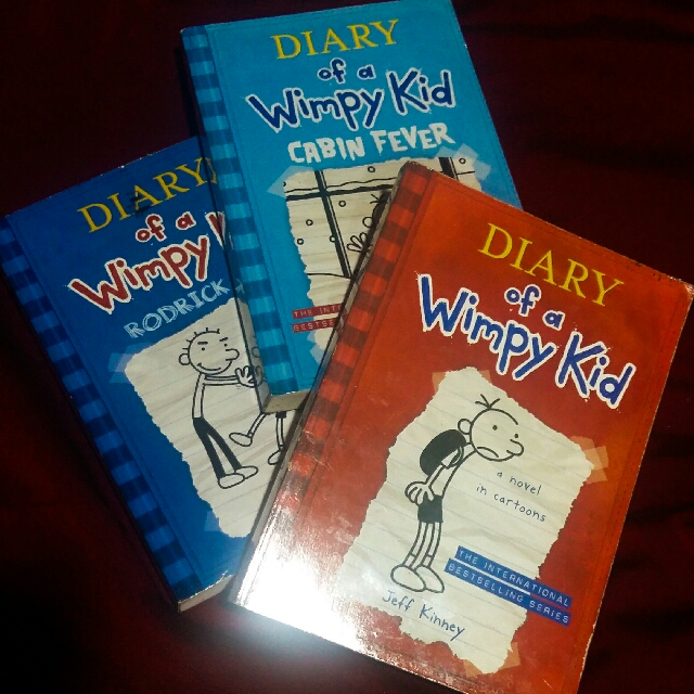 Diary of A Wimpy Kid (Bundle), Hobbies & Toys, Books & Magazines ...