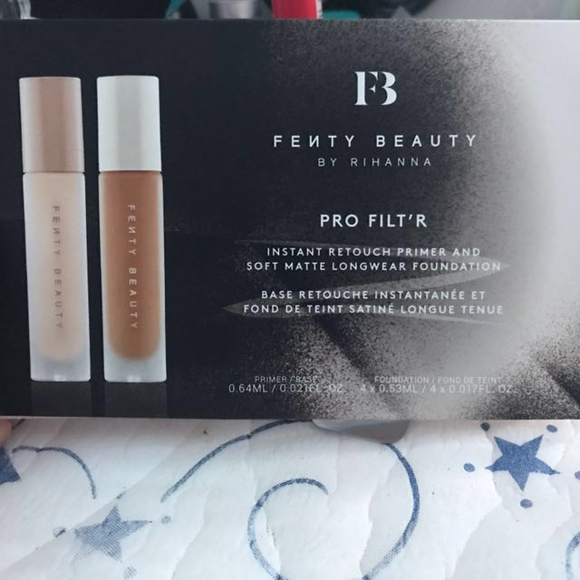 Fenty Beauty soft matte foundation sample, Beauty & Personal Care, Face ...