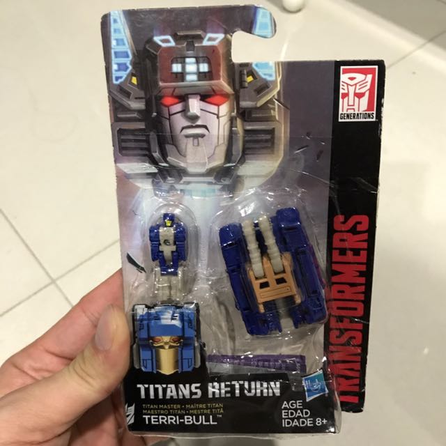 Hasbro Transformers Titans Returns Terri-Bull aka Horri-bull Headmaster ...