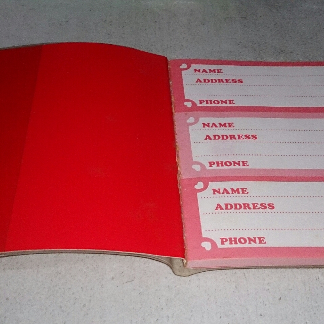 Hello kitty address book sanrio, Hobbies & Toys, Stationary & Craft ...