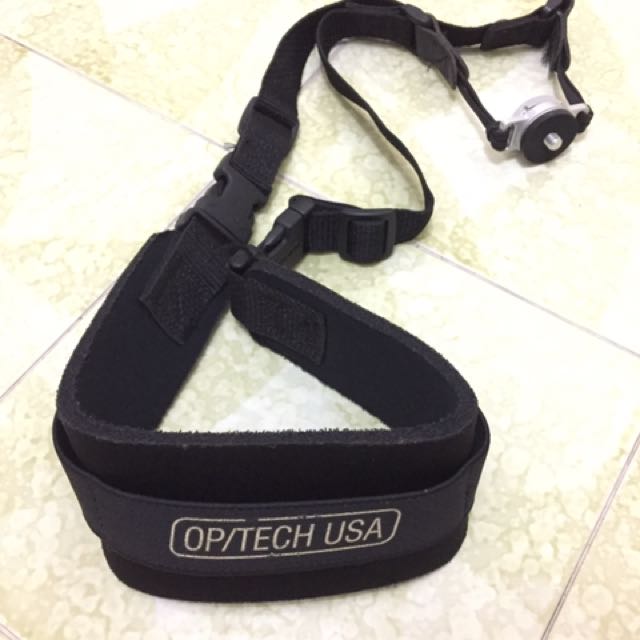 Op/tech strap with Custom SLR C-Loop strap mount, Photography ...