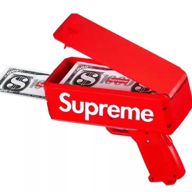 In stock! Supreme cash gun/cannon, Hobbies & Toys, Toys & Games on ...