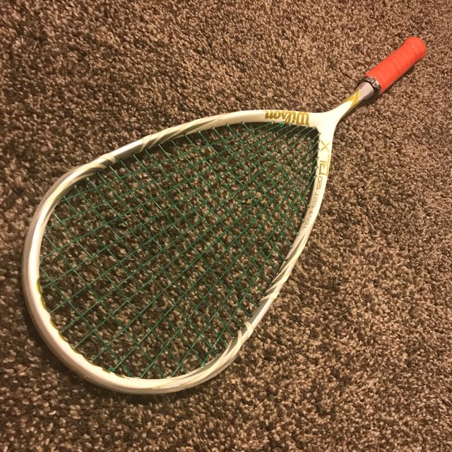 WILSON TEMPEST 120 BLX SQUASH RACKET, Sports Equipment, Sports & Games ...