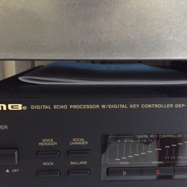 bmb digital echo processor w/digitar key controller dep-3000k ...