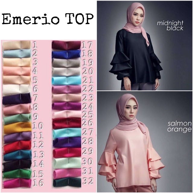 Emerio Top, Women's Fashion, Tops, Other Tops on Carousell