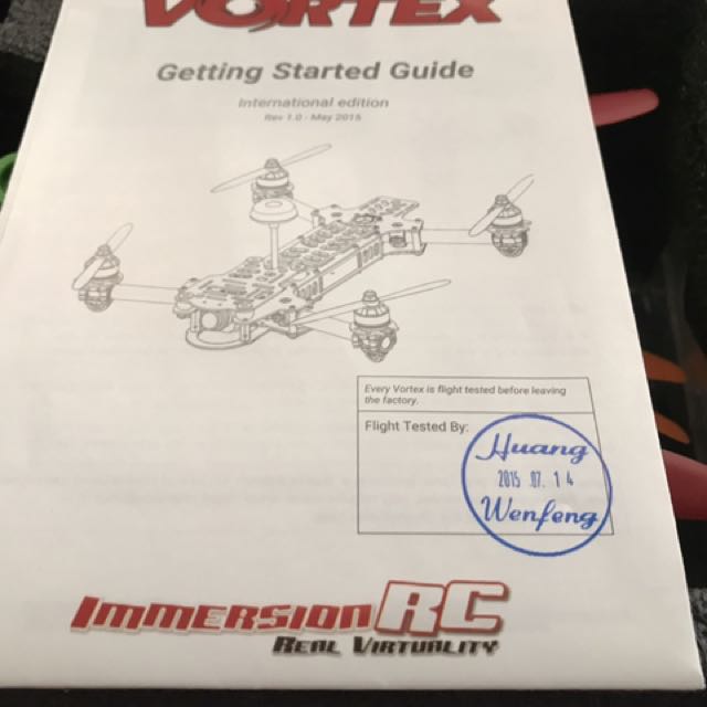 ImmersionRC Vortex, Hobbies & Toys, Toys & Games on Carousell