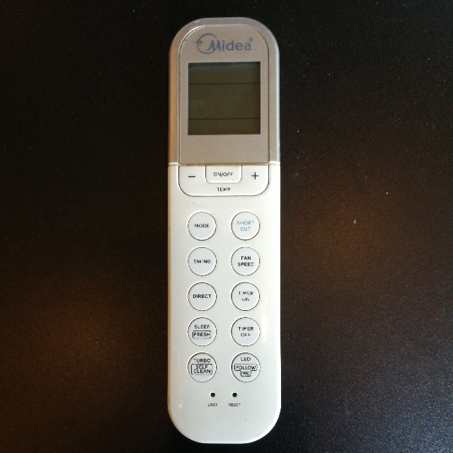 Midea remote control, Electronics, Others on Carousell