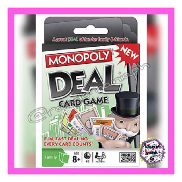Monopoly Deal Cards, Hobbies & Toys, Toys & Games on Carousell