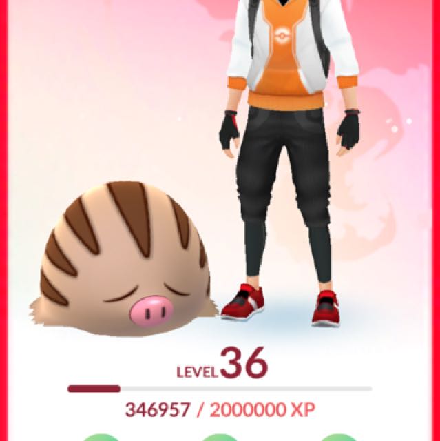 Pokemon go level 36, Video Gaming, Video Games, Nintendo on Carousell