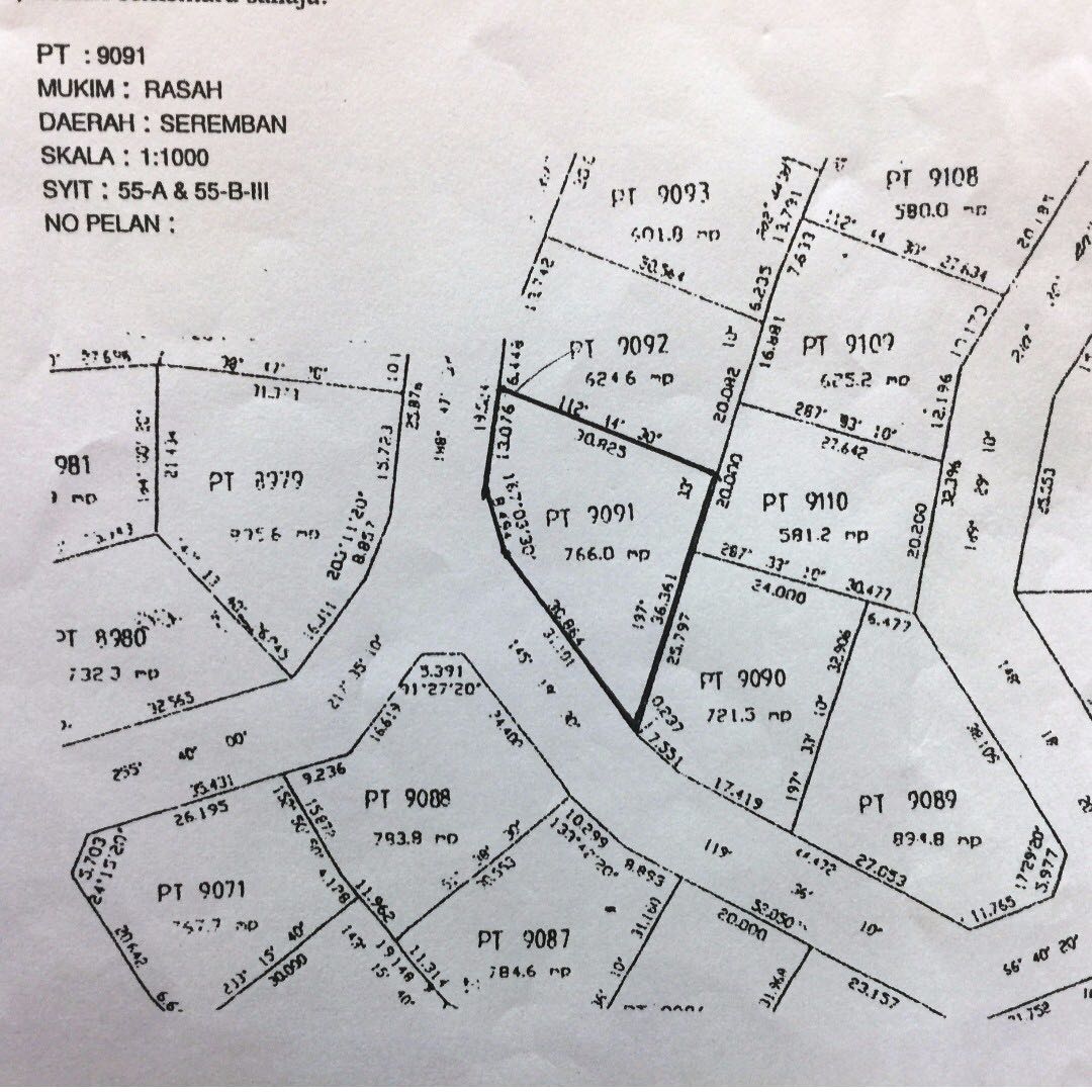 SALE!! Bungalow Corner Land at Rasah Kemayan Seremban 2 RM40 Per Sqft ...