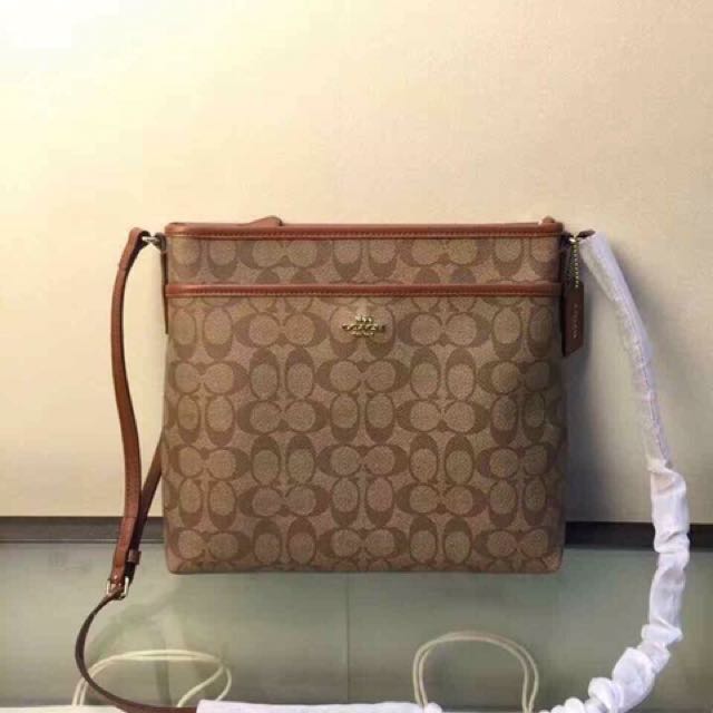 Sale!! Coach signature file messenger bag, Luxury, Bags & Wallets on ...