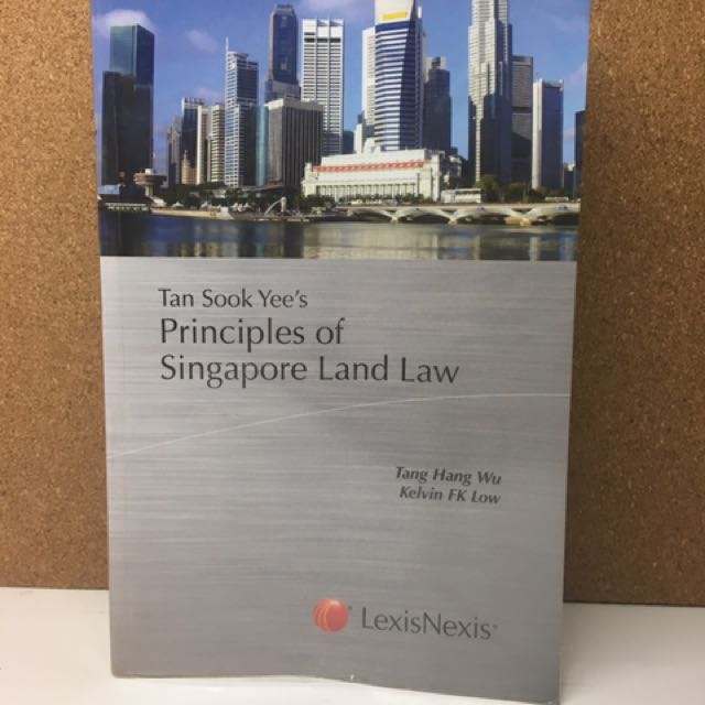 Tan Sook Yee - Principles of Singapore Land Law, Hobbies & Toys, Books ...