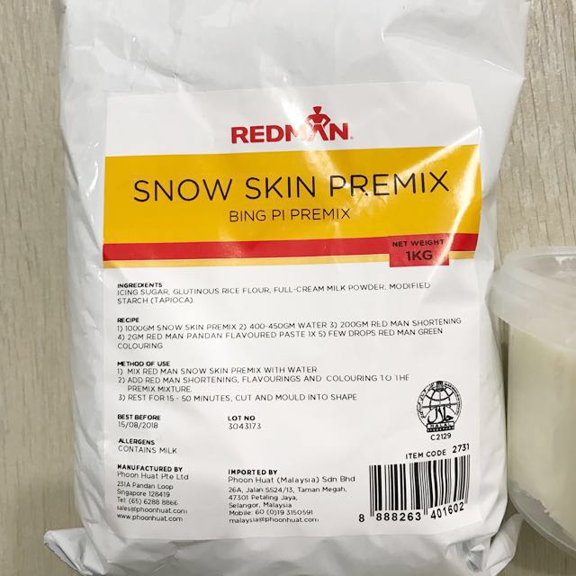 BRAND NEW pack of Snowskin Premix and Shortening Combo, Food & Drinks ...