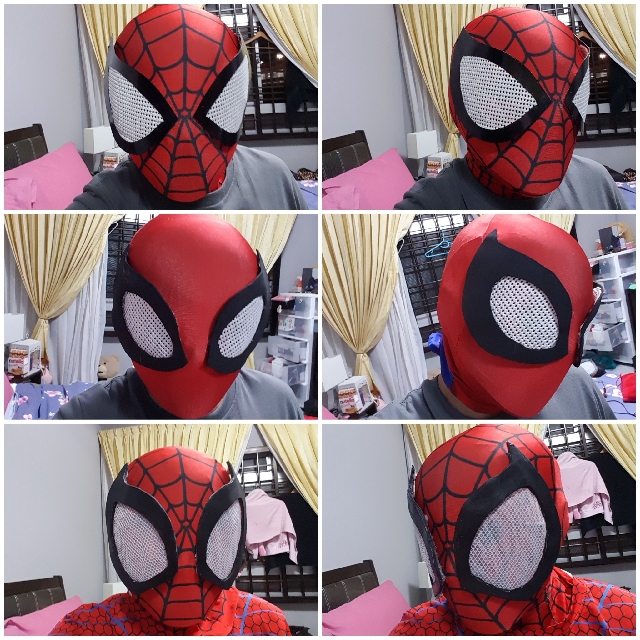 Diy/ Custom Spiderman Lenses (Anti Fog Mesh), Design & Craft, Others on ...