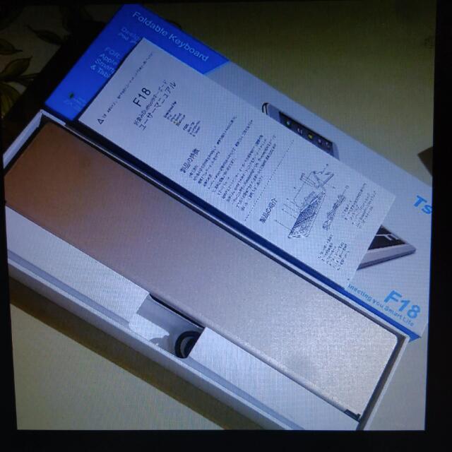 Foldable Bluetooth Keyboard! TSING, F18., Computers & Tech, Parts ...