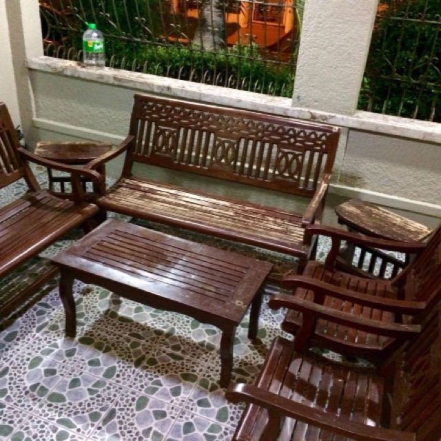 Gmelina solid wood sala set, Babies & Kids, Baby Nursery & Kids ...