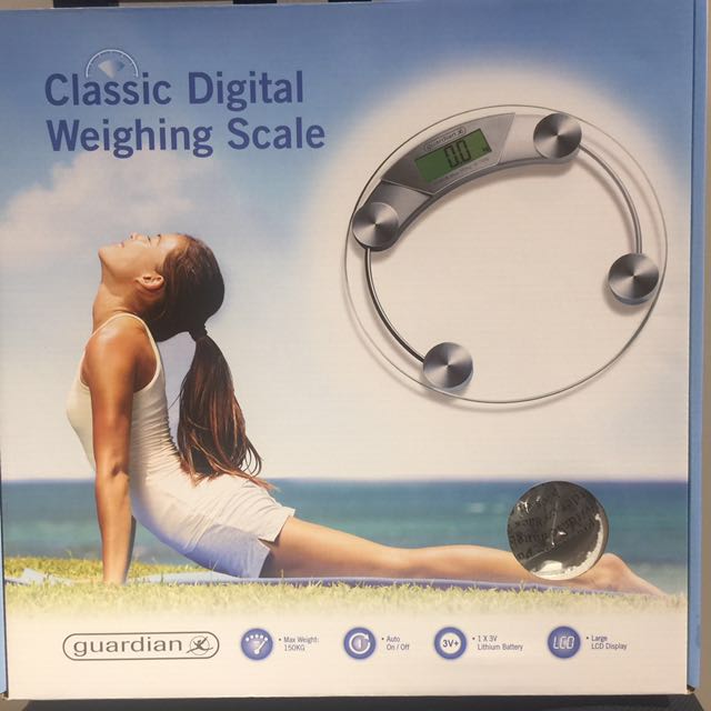 Guardian digital weighing scale., Furniture & Home Living, Bathroom ...