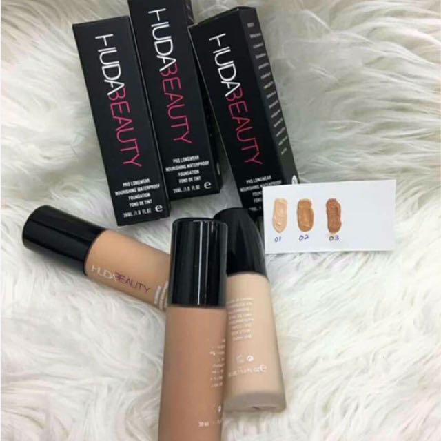 HUDA BEAUTY Foundation, Beauty & Personal Care, Face, Makeup on Carousell