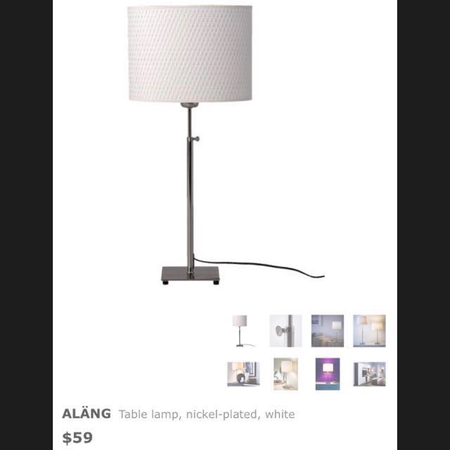 Ikea Alang Table Lamp, Furniture & Home Living, Home Decor, Other Home ...