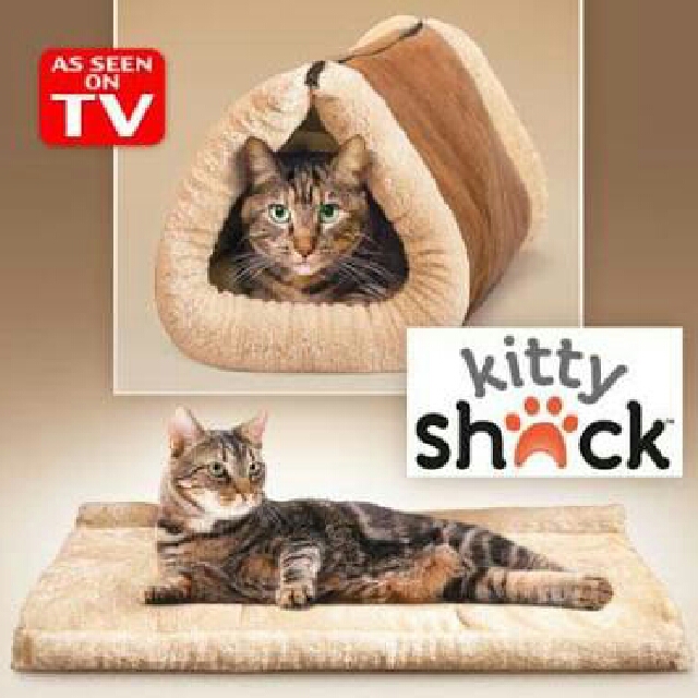 Kitty Shack 2 in 1 Matt Tunnel, Pet Supplies, Homes & Other Pet ...