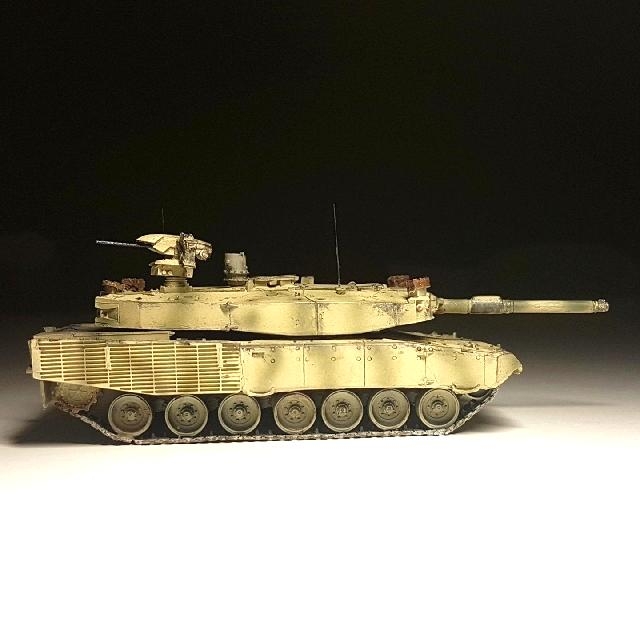 "golden boy in trial" Leopard 2 MBT Revolution tank model / mountain ...