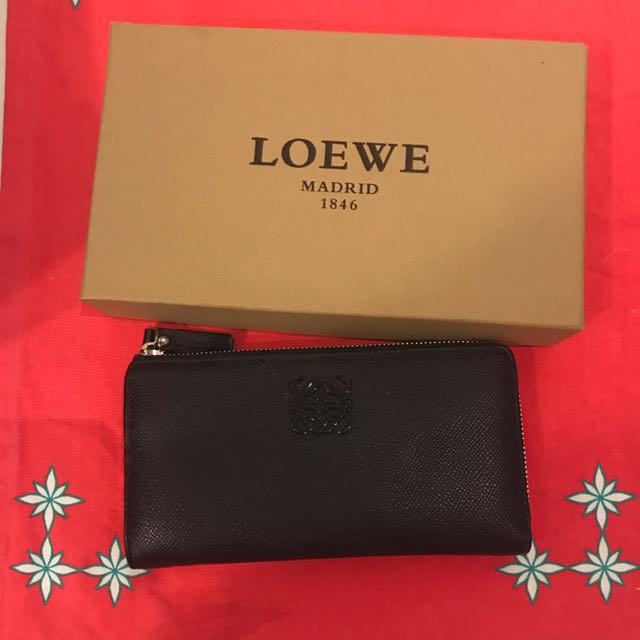Loewe zip wallet, Women's Fashion, Bags & Wallets, Purses & Pouches on ...