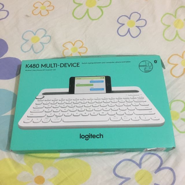 Logitech K480 Multi Device Keyboard, 電腦＆科技, 電腦周邊及配件, 電腦鍵盤及相關產品 - Carousell