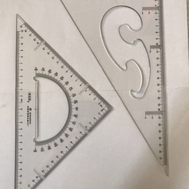 Multi-use 30cm Set Square, Hobbies & Toys, Stationery & Craft, Craft ...