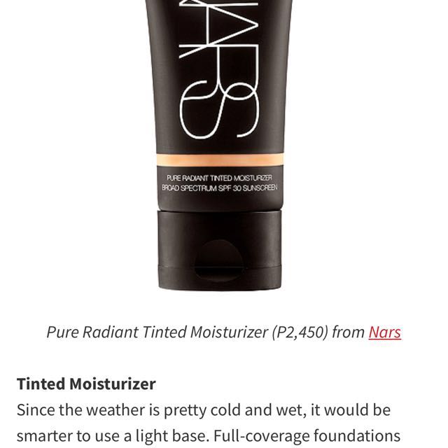 NARS TINTED MOISTURIZER in Shade ALASKA, Beauty & Personal Care, Face ...
