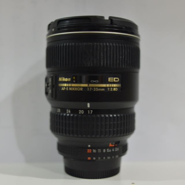 Nikon 17-35mm f2.8 AFD MF only, Photography, Cameras on Carousell