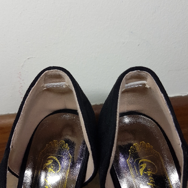 Sharp point toe comfortable work high heels, Women's Fashion, Footwear ...