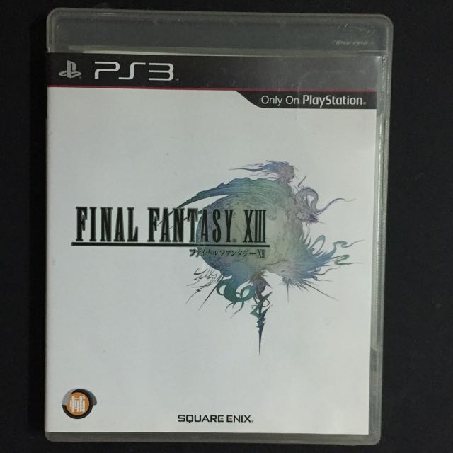 SONY PlayStation3 PS3 Game Square Enix廠商遊戲碟 FF XIII 太空戰士 13 (行貨), 電子遊戲 ...