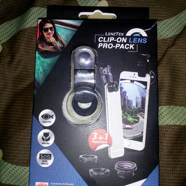 Clip-On Lens Pro Pack with free Zoomi Lens, Photography, Lens & Kits on ...