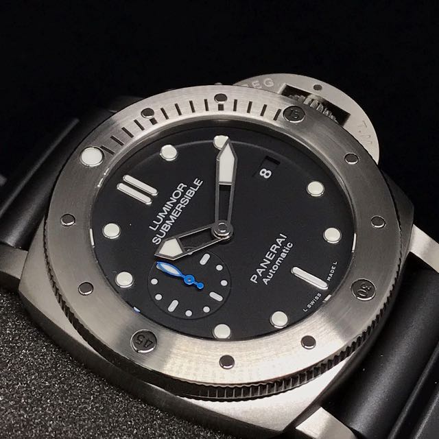 FS.BNIB PANERAI LUMINOR SUBMERSIBLE 1950 3 DAYS AUTOMATIC TITANIO 47MM ...