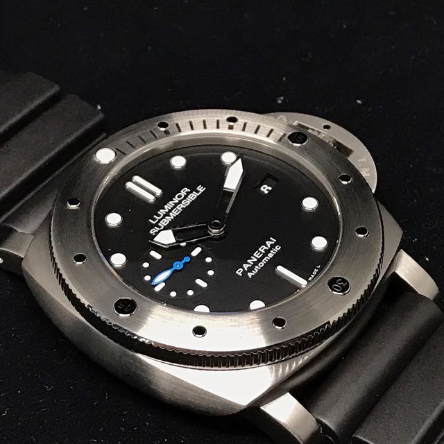 FS.BNIB PANERAI LUMINOR SUBMERSIBLE 1950 3 DAYS AUTOMATIC TITANIO 47MM ...