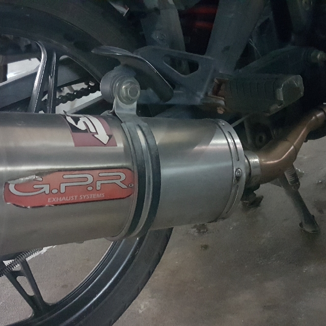 GPR pipe / exhaust for spark 135, Motorcycles, Motorcycle Accessories ...