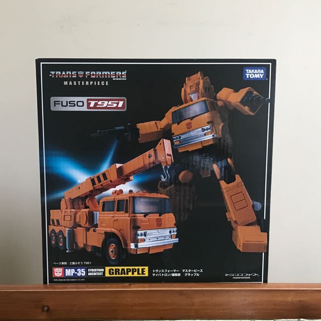 MP-35 基夫/吊車 Grapple 變形金剛Transformers Master Piece, 興趣及遊戲, 玩具 & 遊戲類 ...