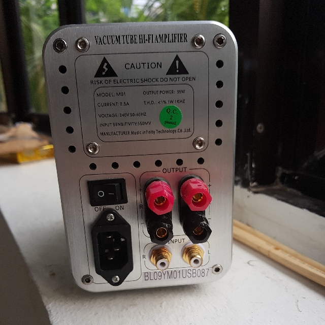 music infinity vacuum tube amplifier, Audio, Other Audio Equipment on ...