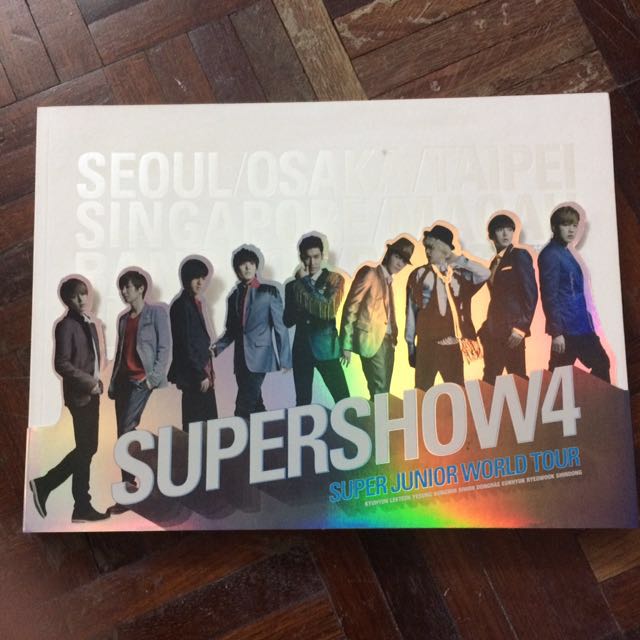 Super Junior Super Show 4 Photobook, Hobbies & Toys, Collectibles ...