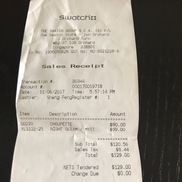 Swatch Choupette Watch, Luxury, Watches on Carousell