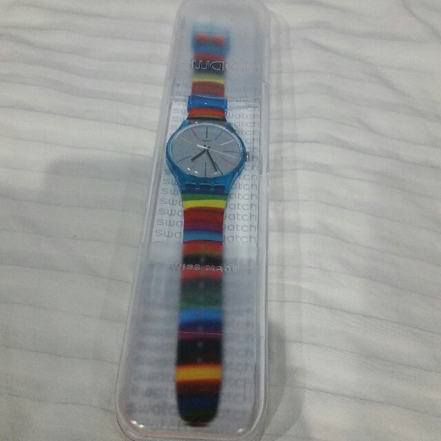 Swatch Classic Rainbow Watch, Mobile Phones & Gadgets, Wearables ...