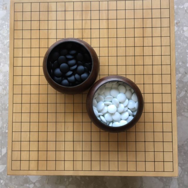 Weiqi/ igo table and board set, Hobbies & Toys, Toys & Games on Carousell
