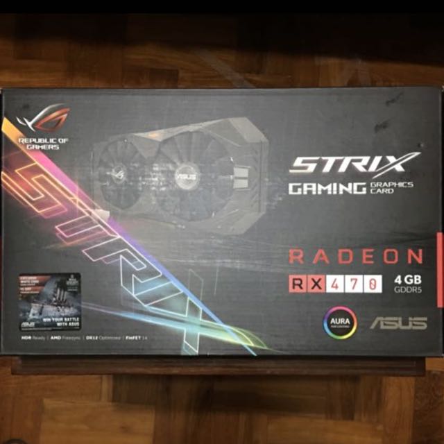 Asus strix rx 470, Computers & Tech, Parts & Accessories, Computer ...