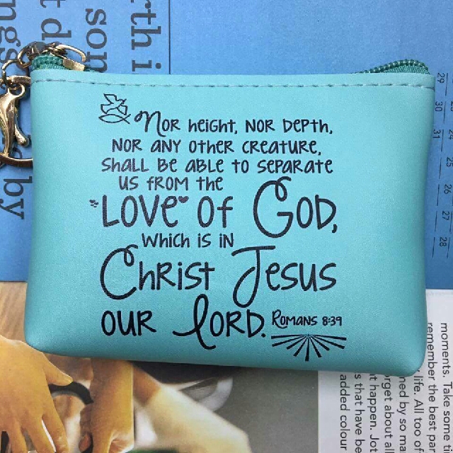 Bible Verse Pouch/purse, Women's Fashion, Bags & Wallets, Purses ...