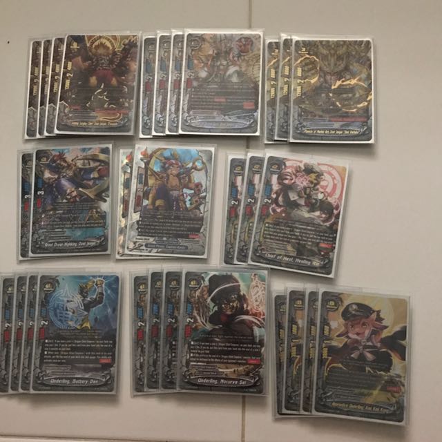 Buddyfight Ancient world Dual Jaeger deck, Hobbies & Toys, Toys & Games ...