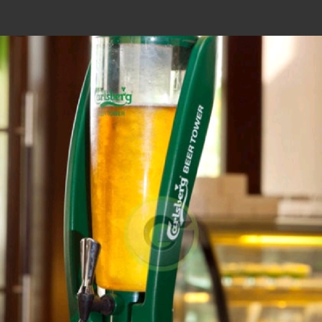Carlsberg 3.5L beer tower, Everything Else on Carousell