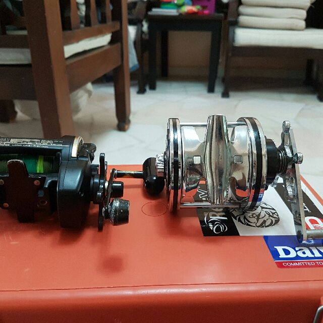 Daiwa sealine 200 & slosh 30, Sports Equipment, Fishing on Carousell