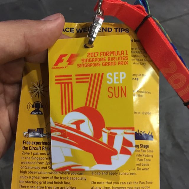 F1 Tickets Turn 2 Grandstand, Tickets & Vouchers, Event Tickets on ...