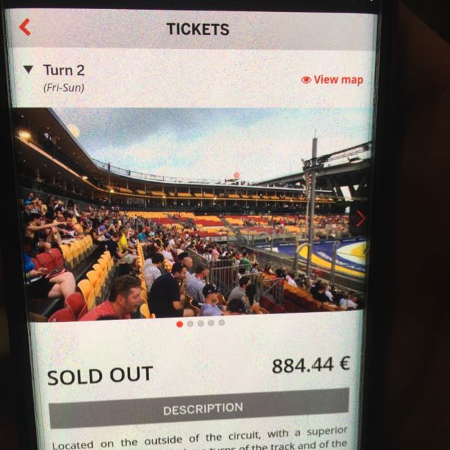 F1 Tickets Turn 2 Grandstand, Tickets & Vouchers, Event Tickets on ...